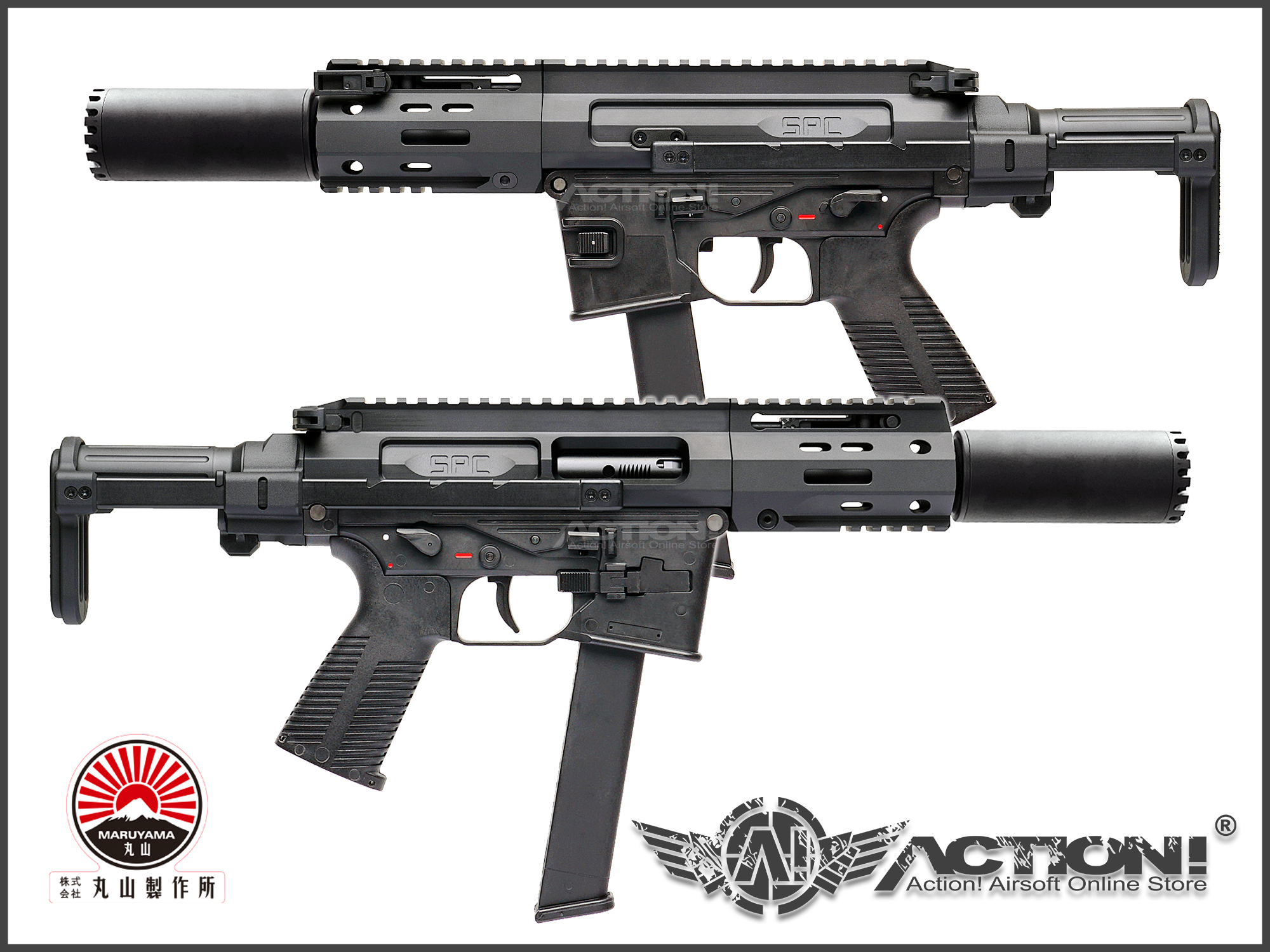 MARUYAMA - SPC-9 SD G GBB氣動槍 (黑色) /SPC /SPC9
