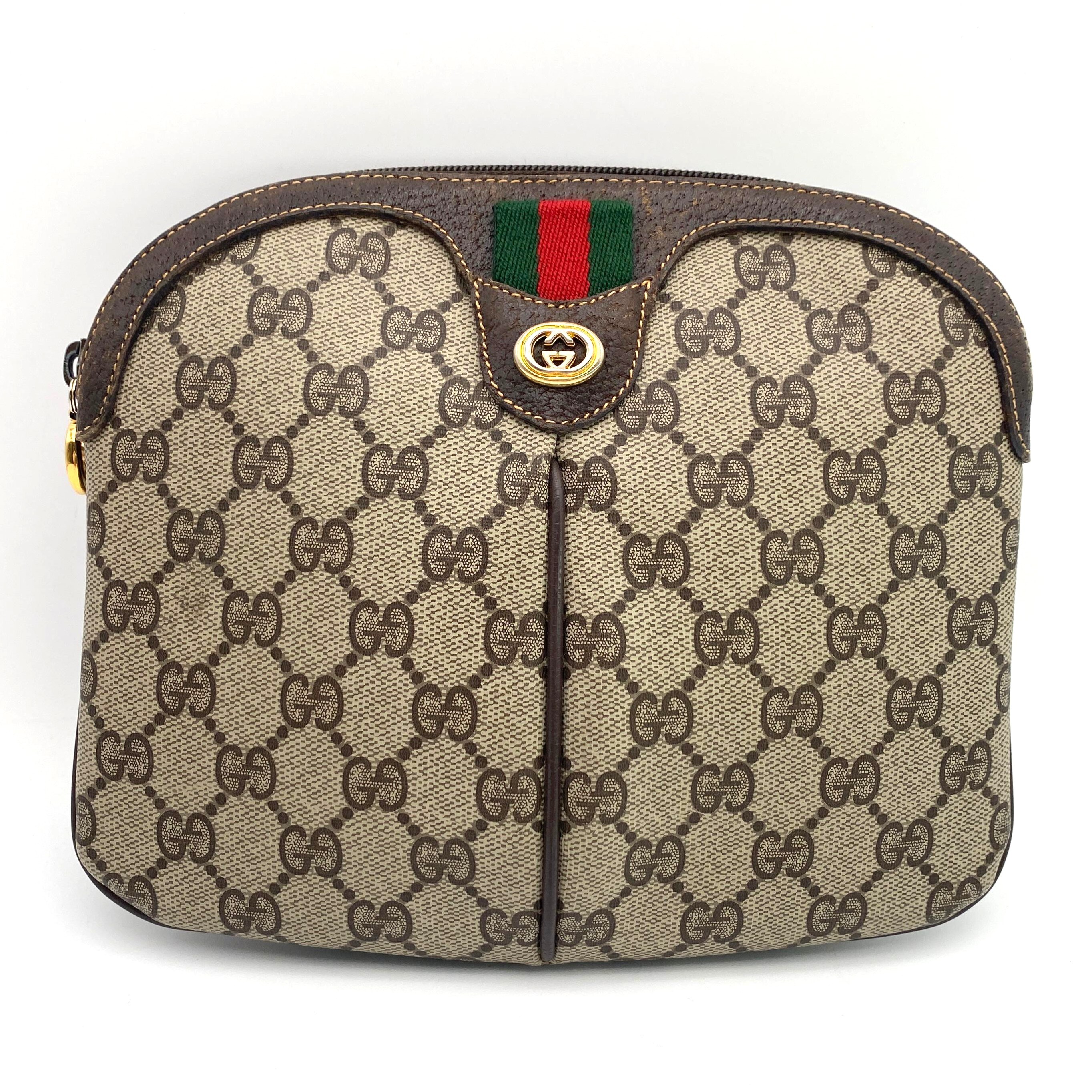 Gucci GG Monogram Cherry Line Crossbody Bag