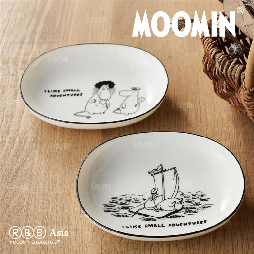 【MOOMINx日本山加YAMAKA】80週年紀念探險橢圓盤｜14cm