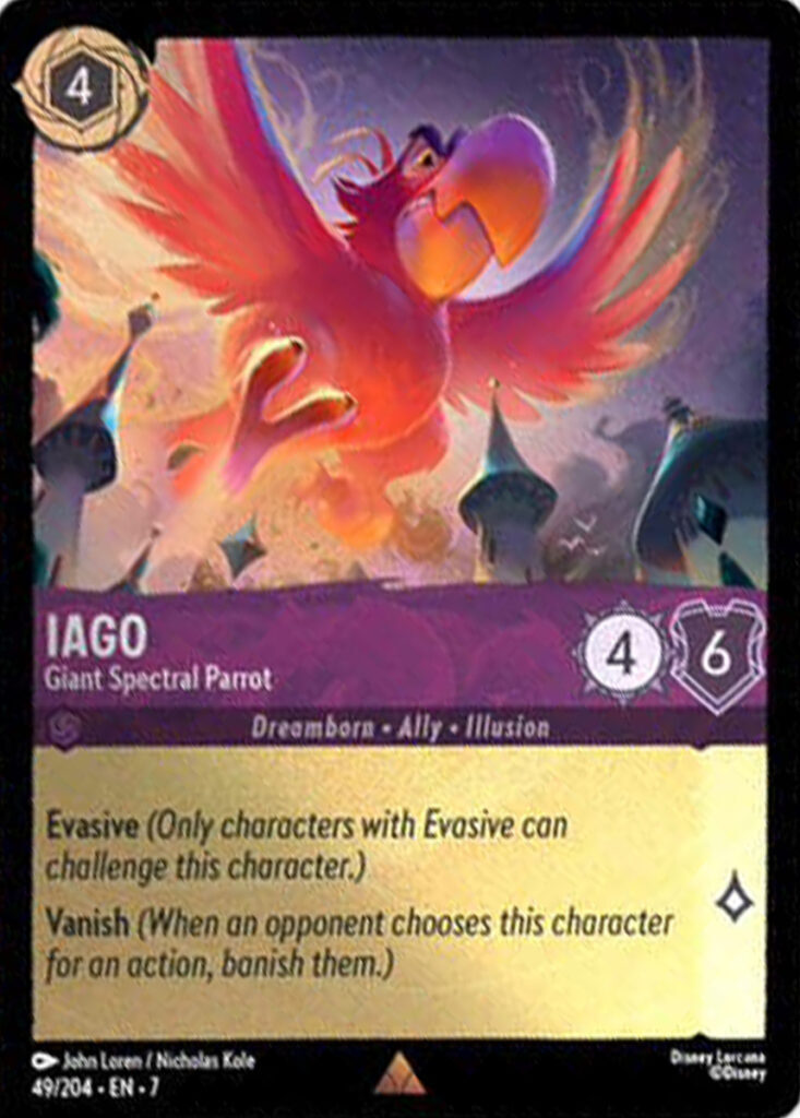 Iago - Giant Spectral Parrot [Foil] #49 (7)