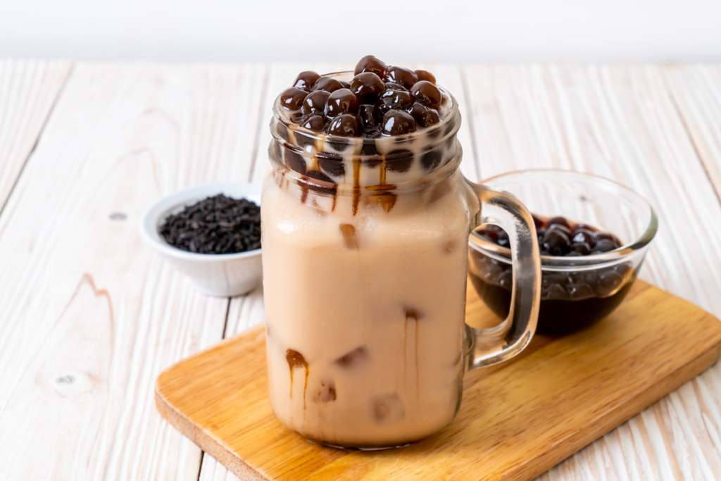 Recipe: Layered Boba Tea with O’s Bubble Boba