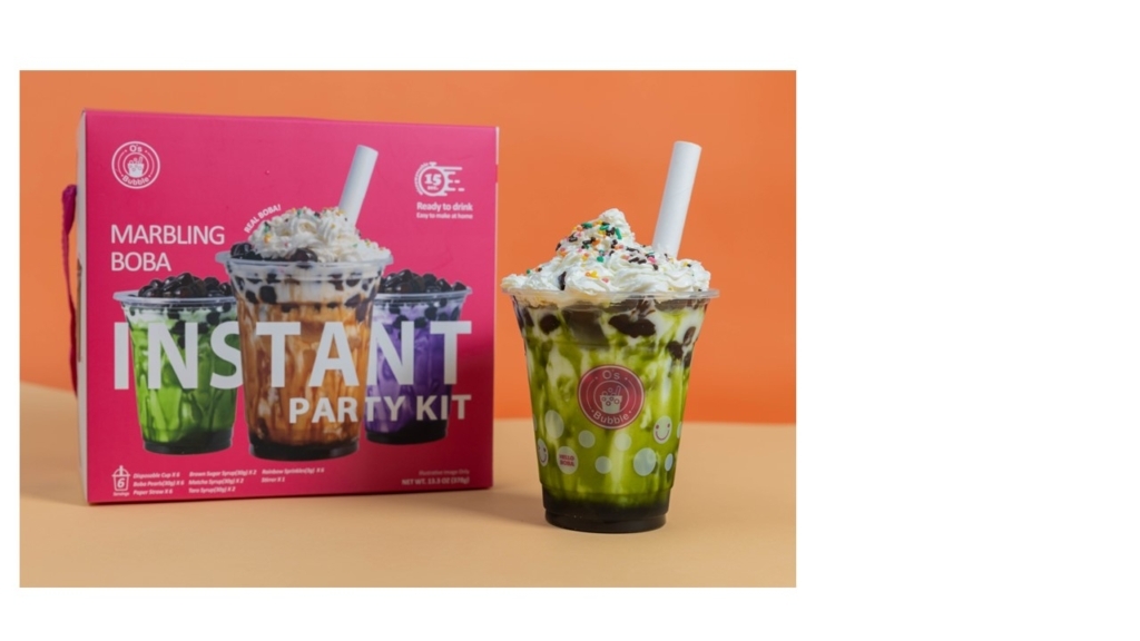 “Let’s throw a marbling boba party! ” — Best ideas of Boba party