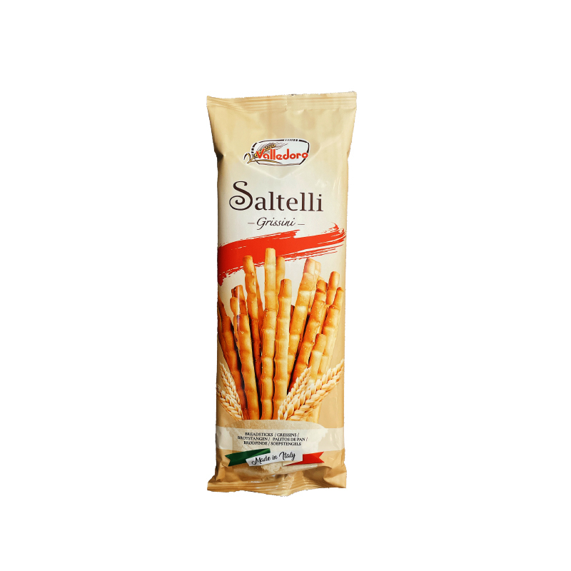 義大利 瓦倫多 鹽花麵包棒 100g Valledoro saltelli breadsticks