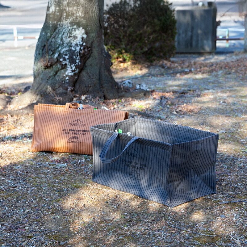 PUEBCO WAXED CANVAS LARGE BAG