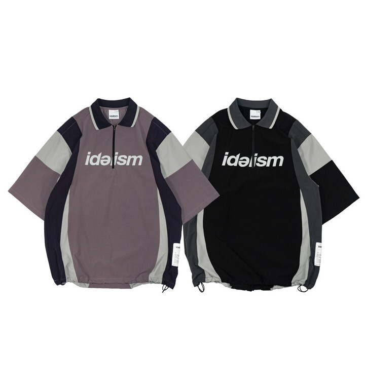 idealism 機能 POLO衫 球衣 黑/紫 25 S/S Poly Jersey