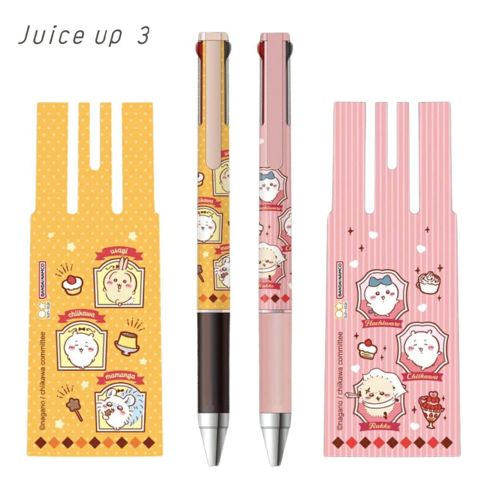 SUNSTAR X PILOT - chiikawa新圖案！Juice Up 3色果汁筆：Desacore
