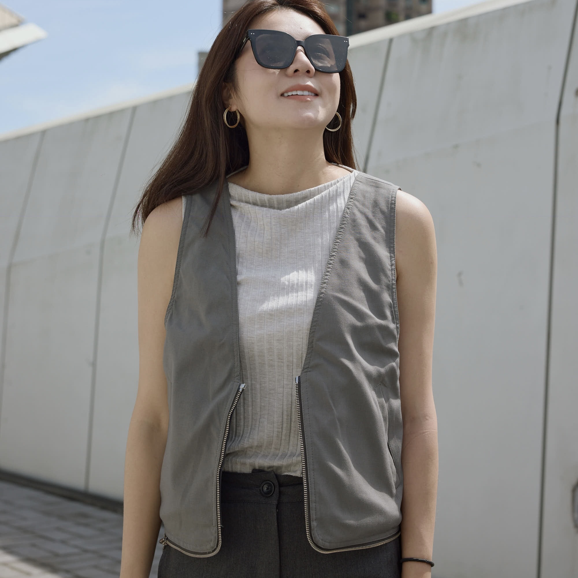 nininono｜翻轉背心包(共3色可選)