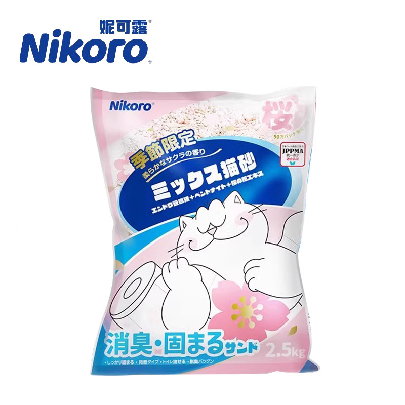 Nikoro 妮可露 混合豆腐砂 櫻花 2.5kg