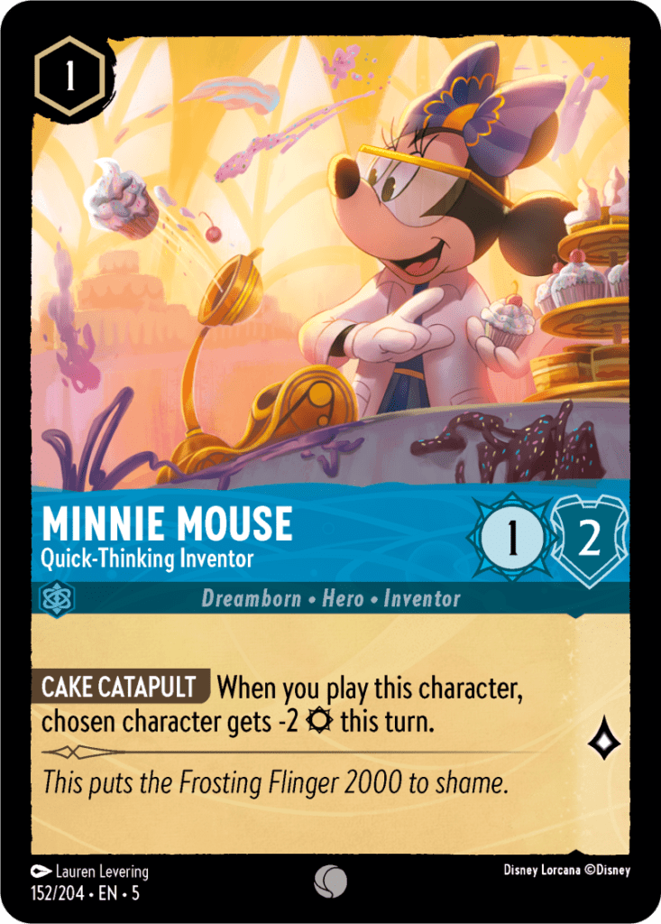 Minnie Mouse - Quick-Thinking Inventor [Foil] #152 (5)
