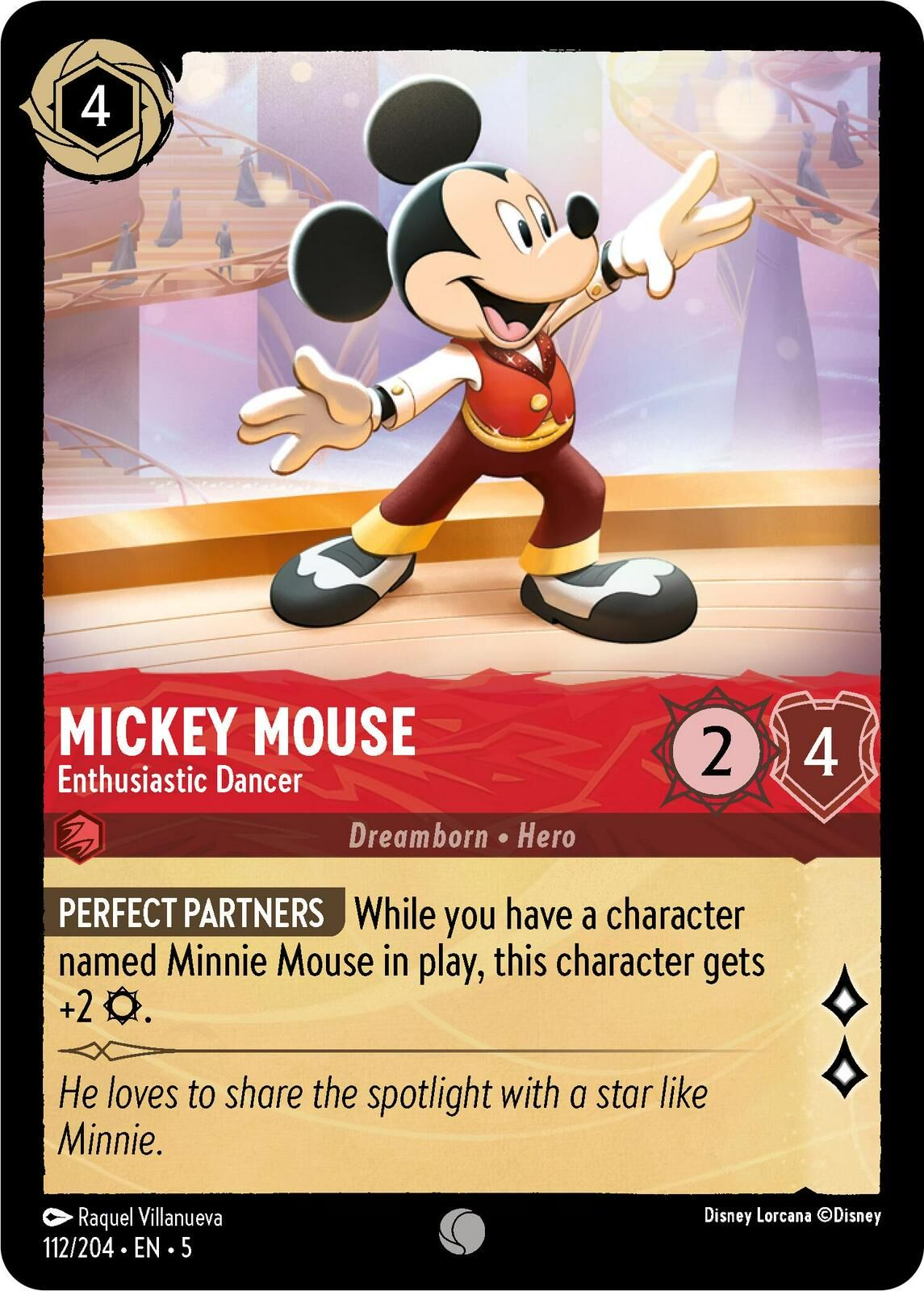 Mickey Mouse - Enthusiastic Dancer #112 (5)