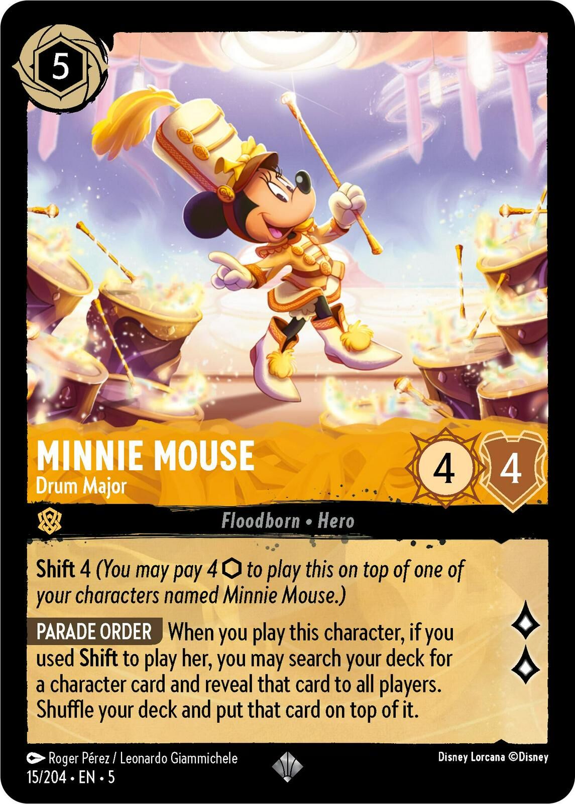 Minnie Mouse - Drum Major #15 (5)