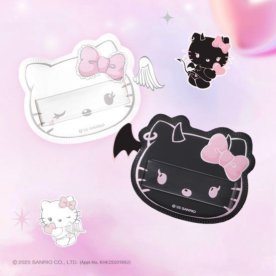 Fillimilli X Hello Kitty Angel & Devil🪽🖤彈力厚粉撲