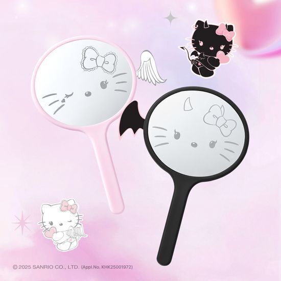 Fillimilli X Hello Kitty Angel & Devil🪽🖤Handy Mirror