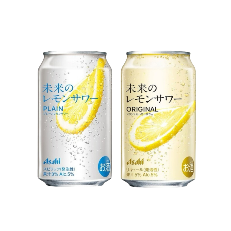 Asahi 朝日 未來檸檬風味沙瓦 Original/Plain Future Lemon Sour 啤酒