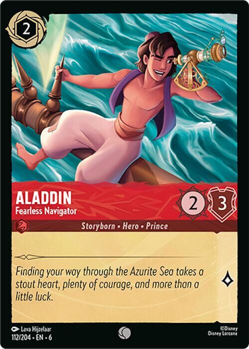 Aladdin - Fearless Navigator [Foil] #112 (6)