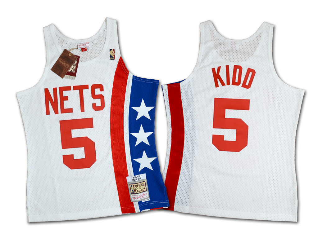 Mitchell & Ness 紐澤西籃網隊 Jason Kidd 2005-2006 復刻 Swingman