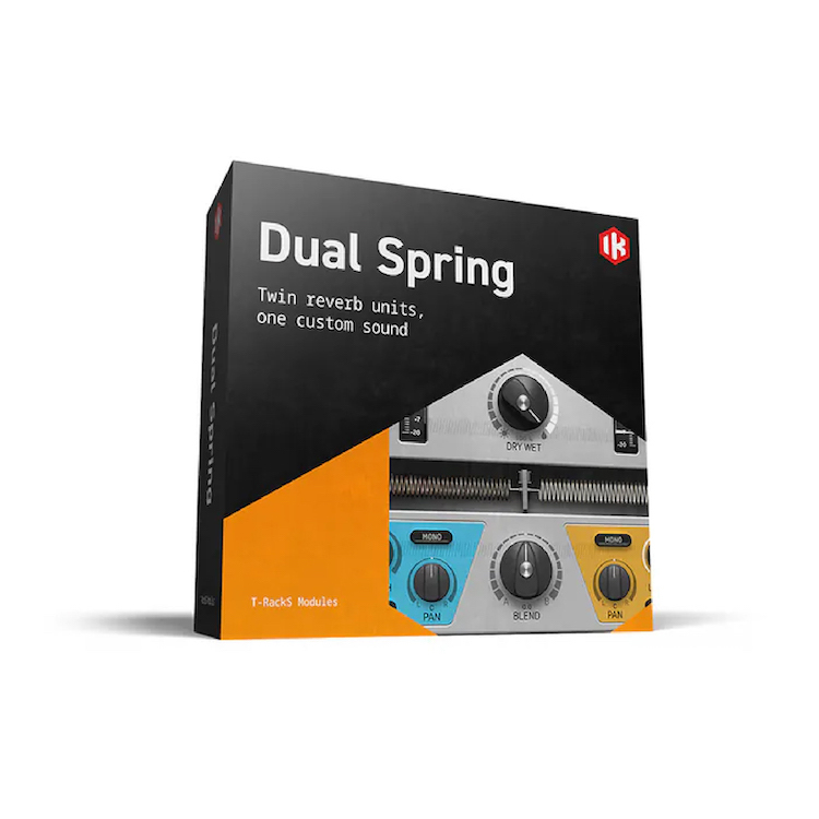 IK Multimedia T-RackS Dual Spring Reverb 殘響軟體效果器 序號下載版