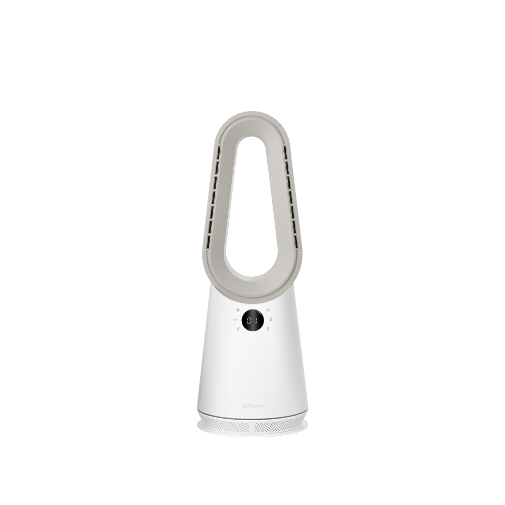 【ARTISAN】冷暖無葉循環扇-玄米白 BF2000