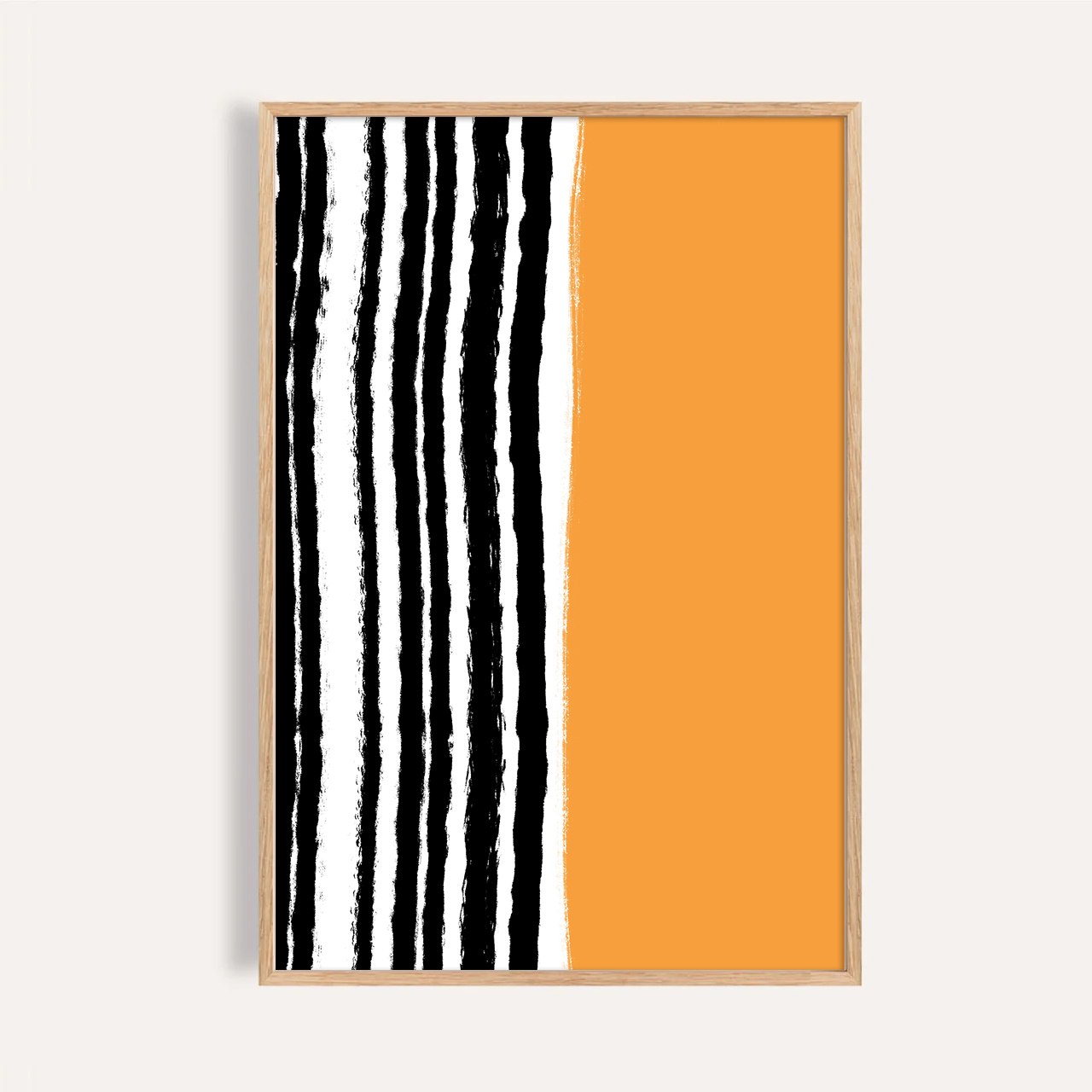 橘之節奏 Orange in Motion / 現代抽象藝術掛畫