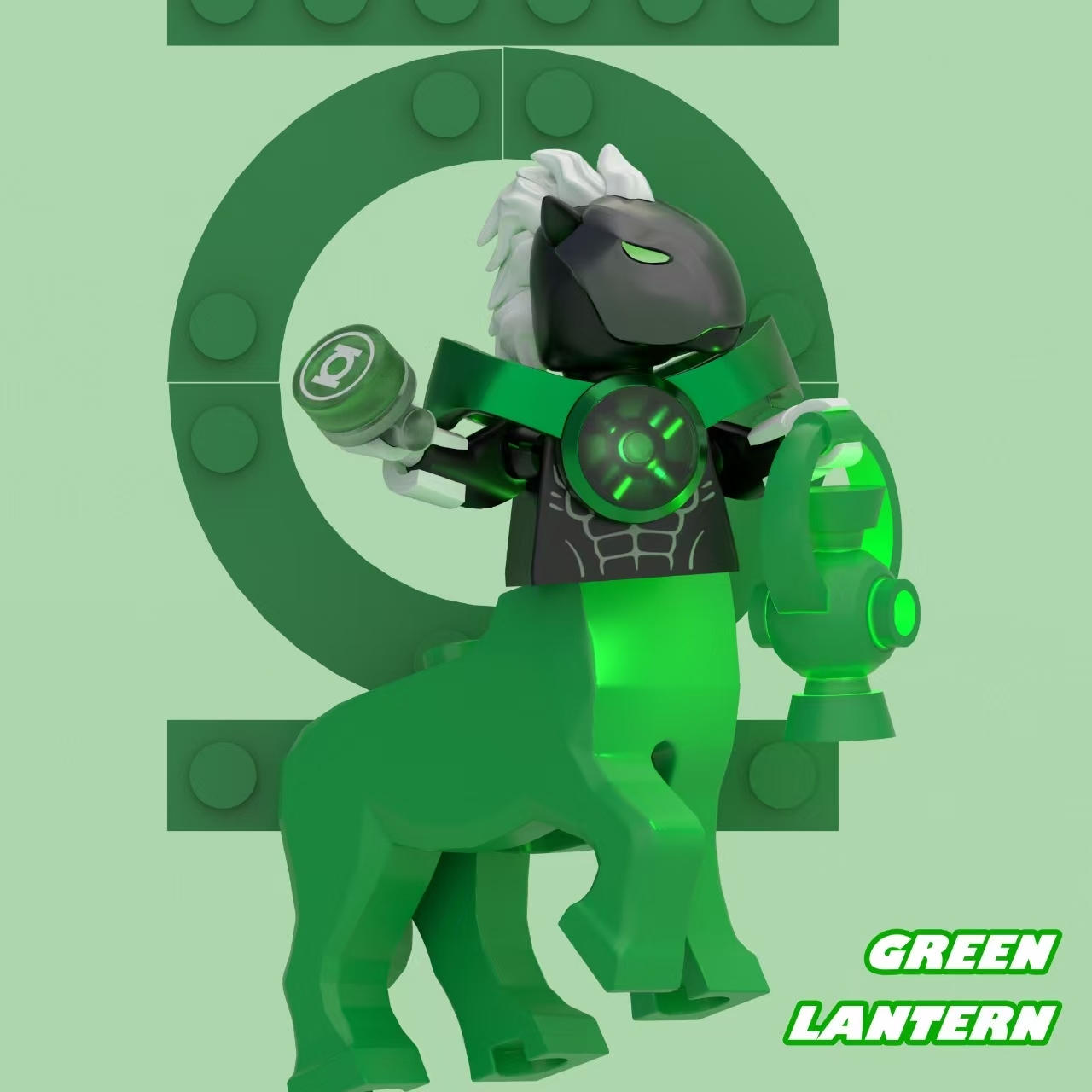 【atticbrick】Relok hag green lantern