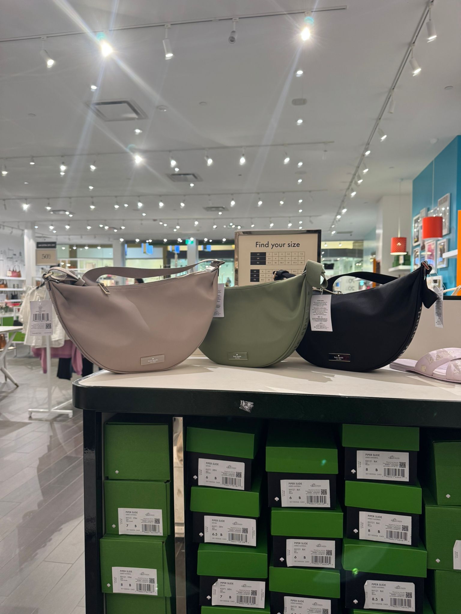 Kate Spade Carter Nylon Medium Sling Bag 尼龍月牙包