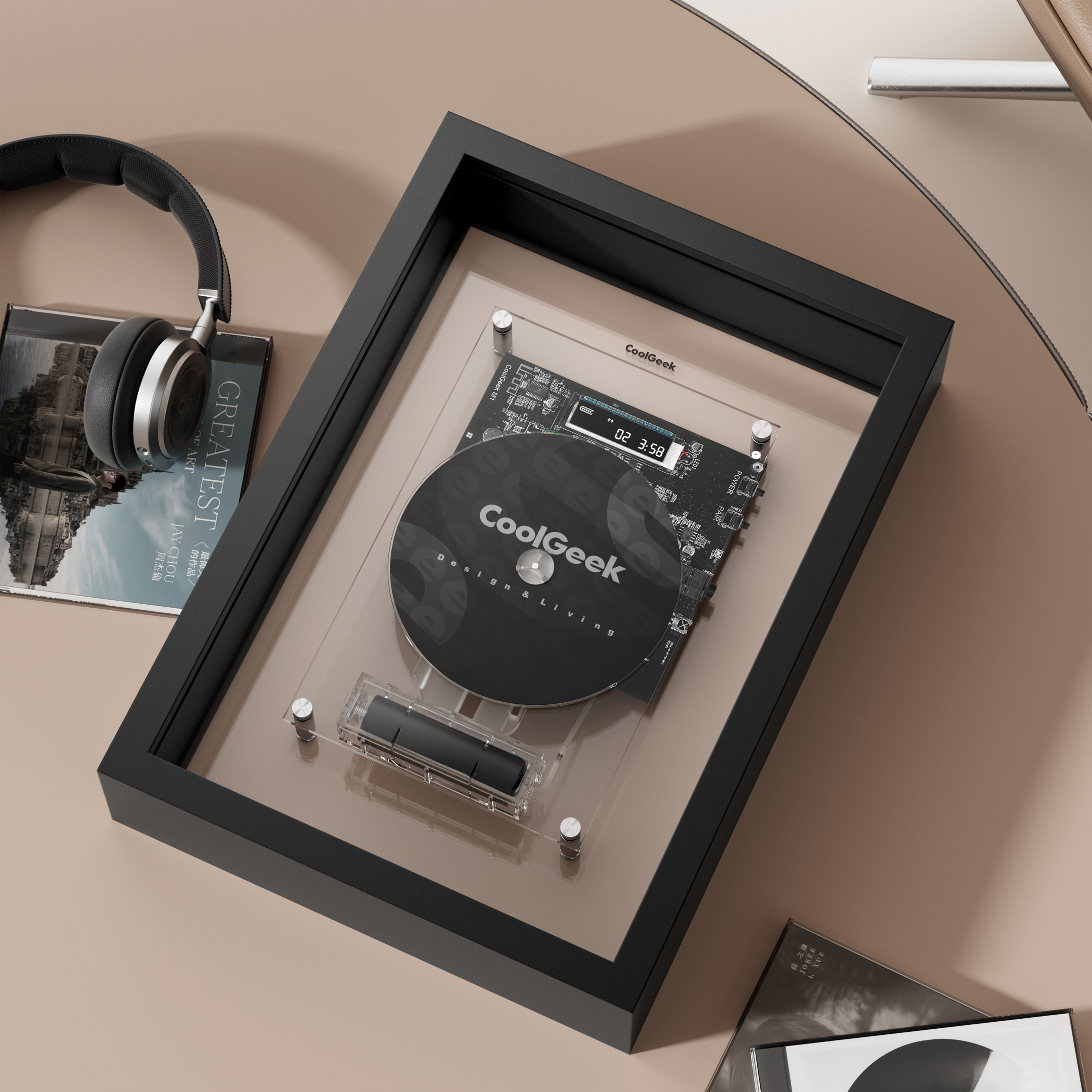 CoolGeek M1 MusicFrame CD players