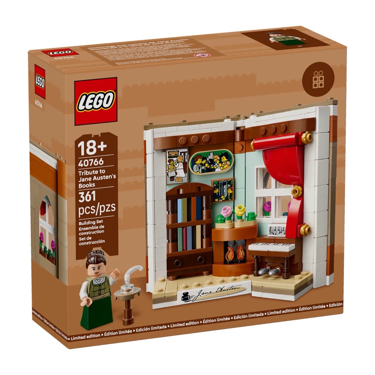 LEGO 40766 向珍．奧斯汀著作致敬 LEGO® Iconic系列