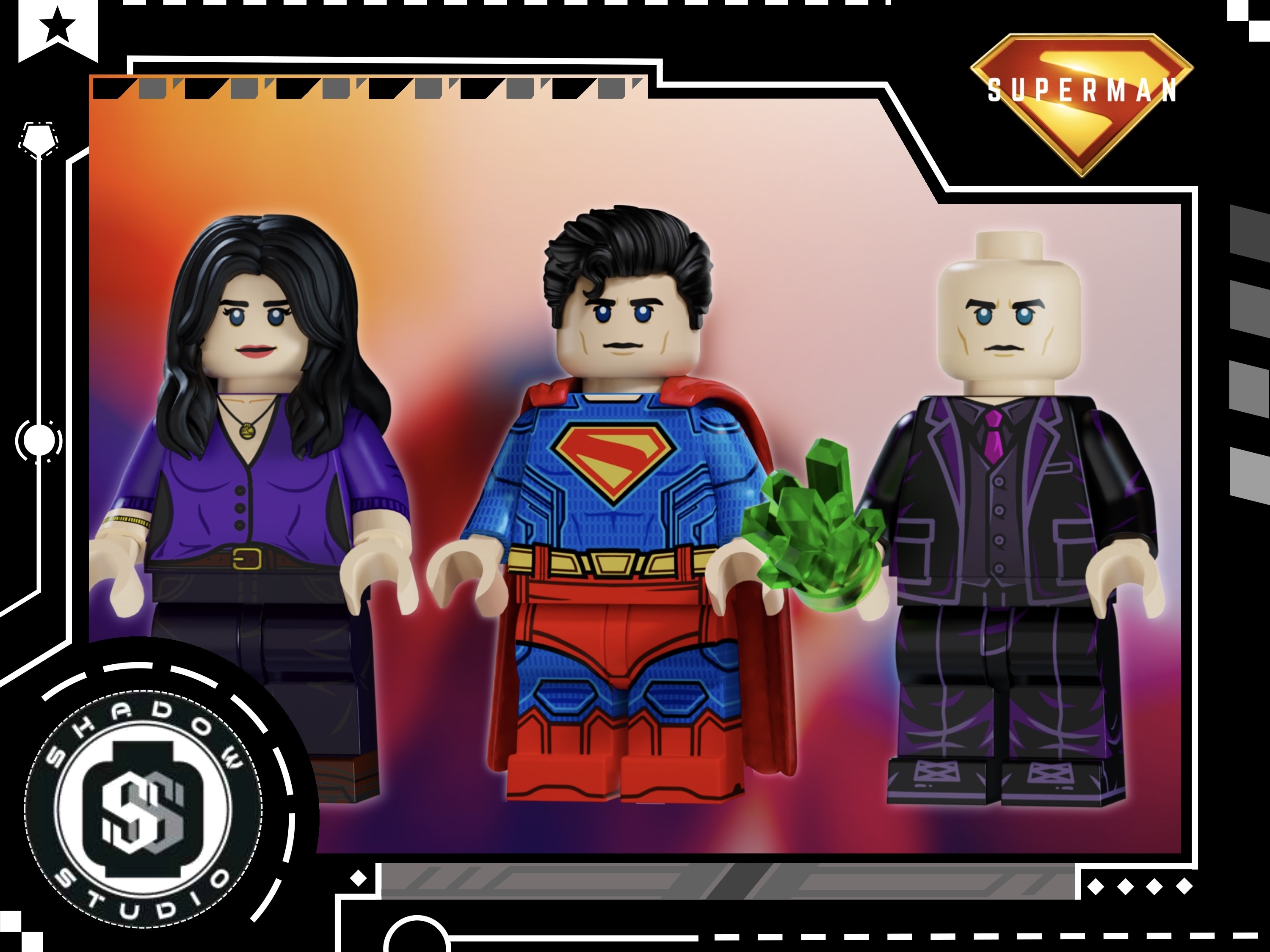 [Shadow Studio][Preorder] Soper Man Set [PADprinted]