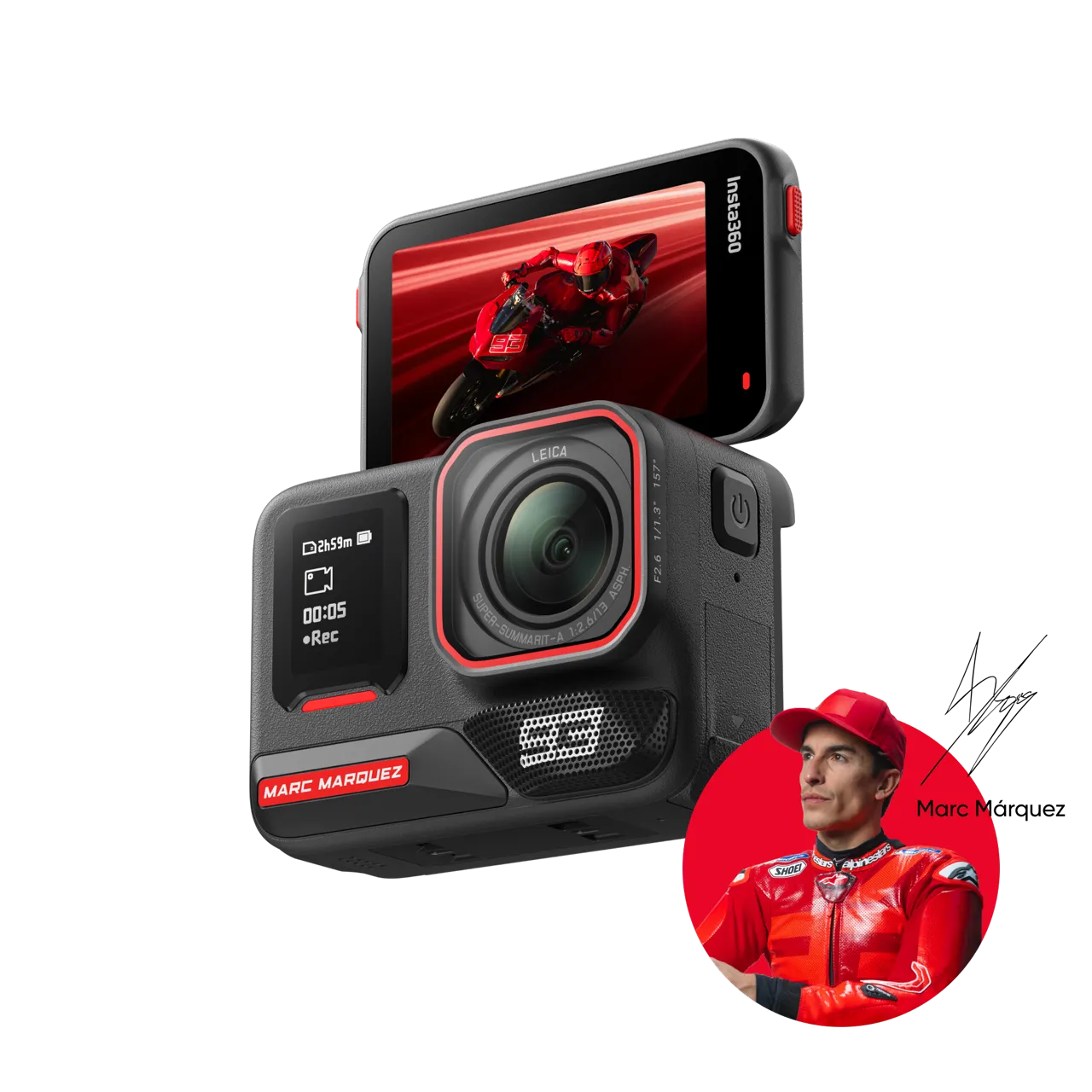Insta360 Ace Pro 2 續航強化 MM93 冠軍聯名版 (雙電版本)
