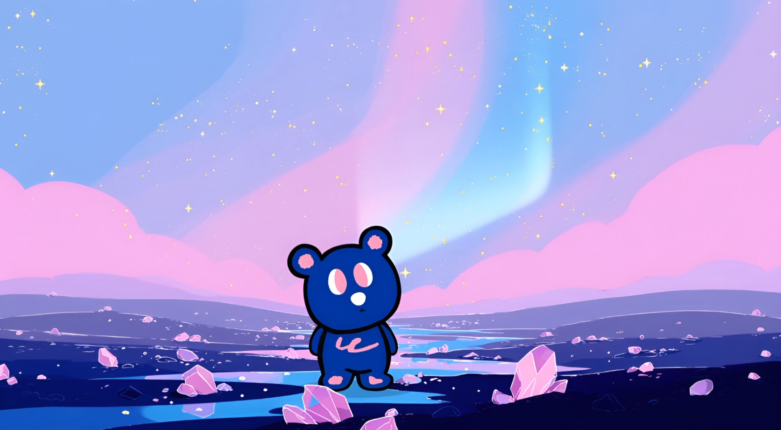 Blue the Bear｜來自藍光星的克萊因藍小熊