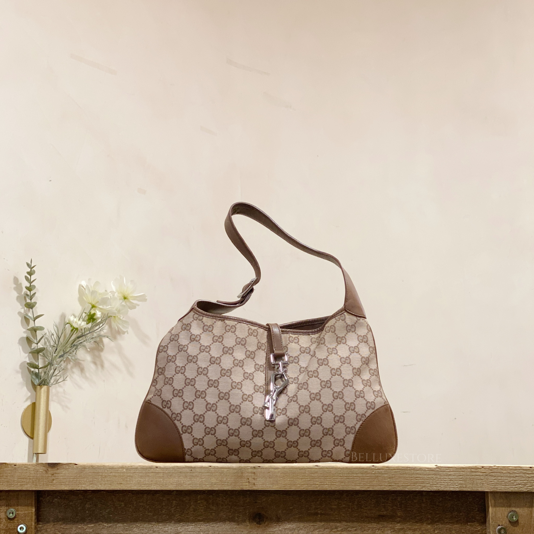 [Pre-owned] Gucci vintage jackie monogram