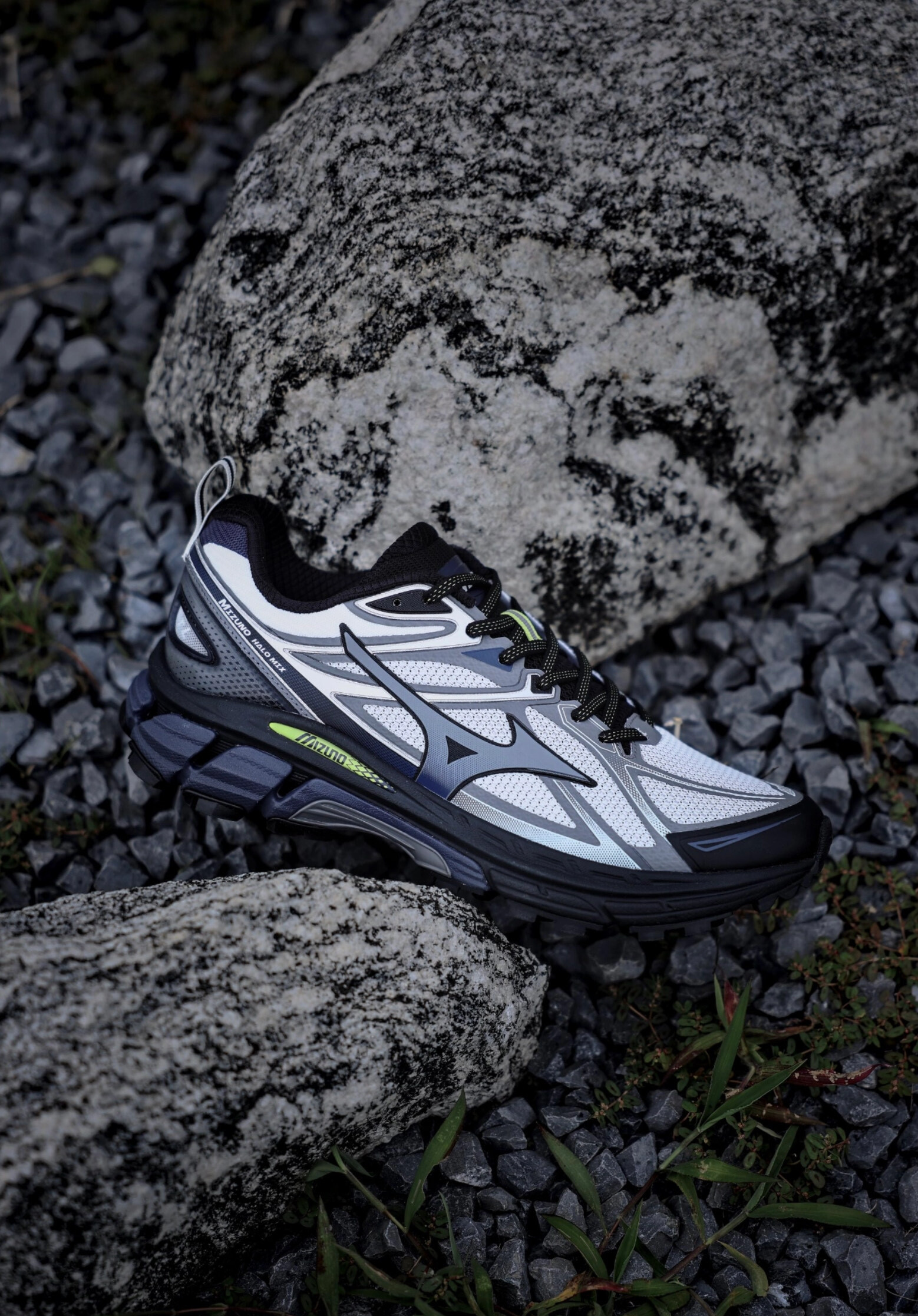 Mizuno - Halo Mix TL - Black / White / Grey