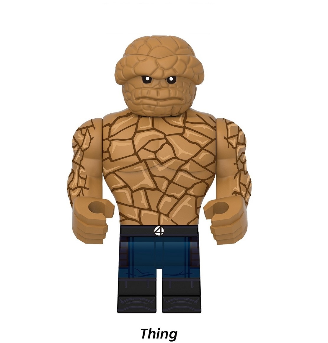 Fantastic 4 Thing Custom Minifigures Fit Lego GH0360