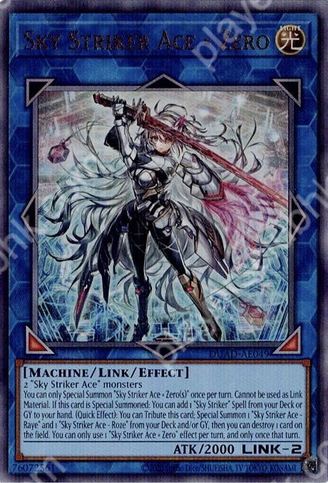DUAD-AE049 (UTR)Sky Striker Ace = Zero