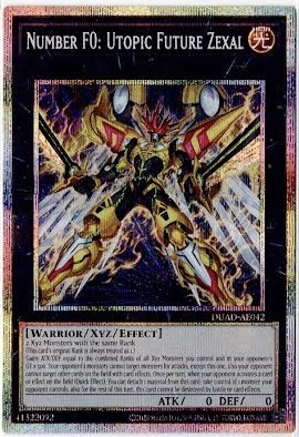DUAD-AE042 (PSER)Number F0: Utopic Future Zexal