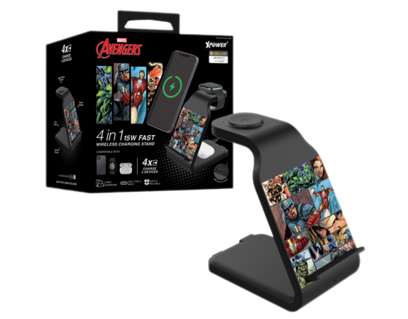 XPower x AVENGERS Collection 4 In 1 Wireless Charger(WL