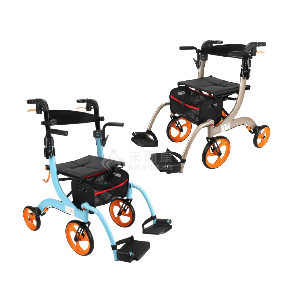 富士康 機械式助行器(未滅菌) FZK-3105 輪椅助步車 多功能 兩用 四輪車 帶輪型助步車補助