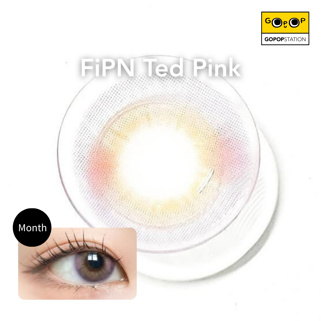 FiPN Ted Pink｜月拋彩妝隱形眼鏡