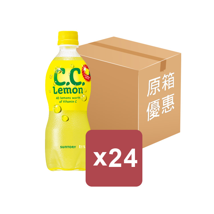 CC檸檬 - 500ML x 24支 (原箱)