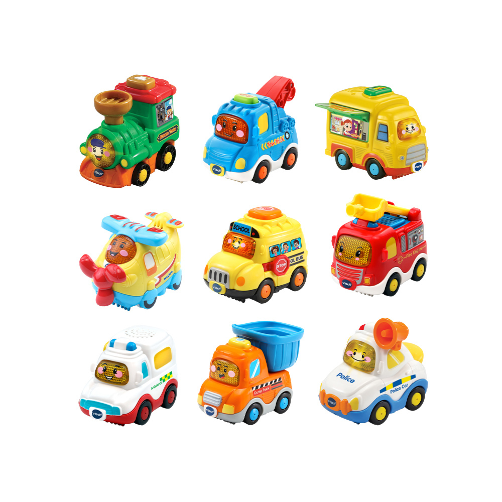 Vtech 英國 嘟嘟聲光互動車-多款可選