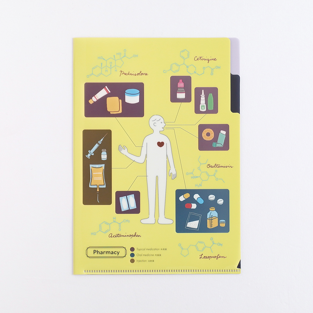 A5 雙層資料夾｜日本STUDY HOLIC