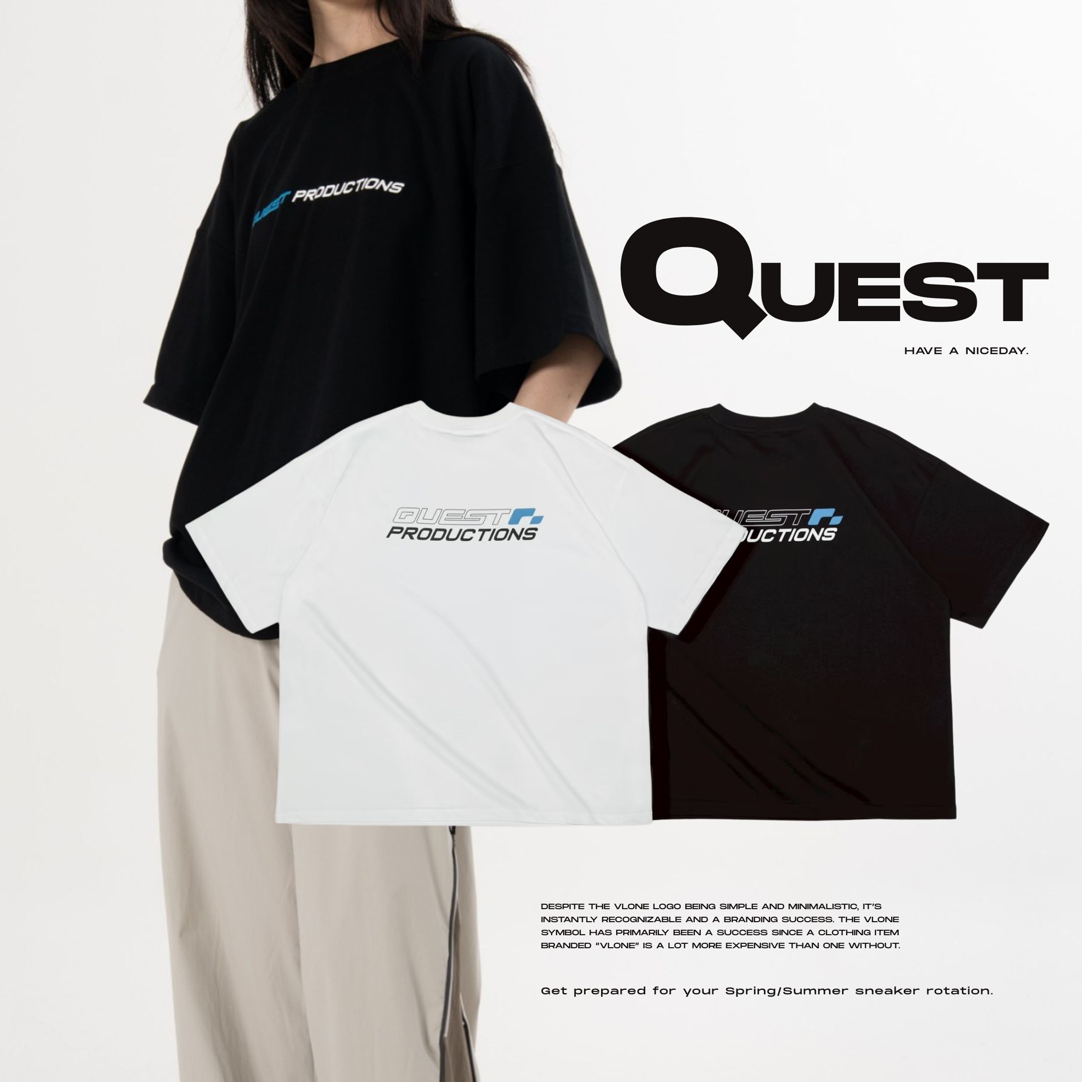 NICEDAY 現貨 QUEST PHASE ZERO｜零階原型 QUEST 短TEE 短袖 上衣 夏天