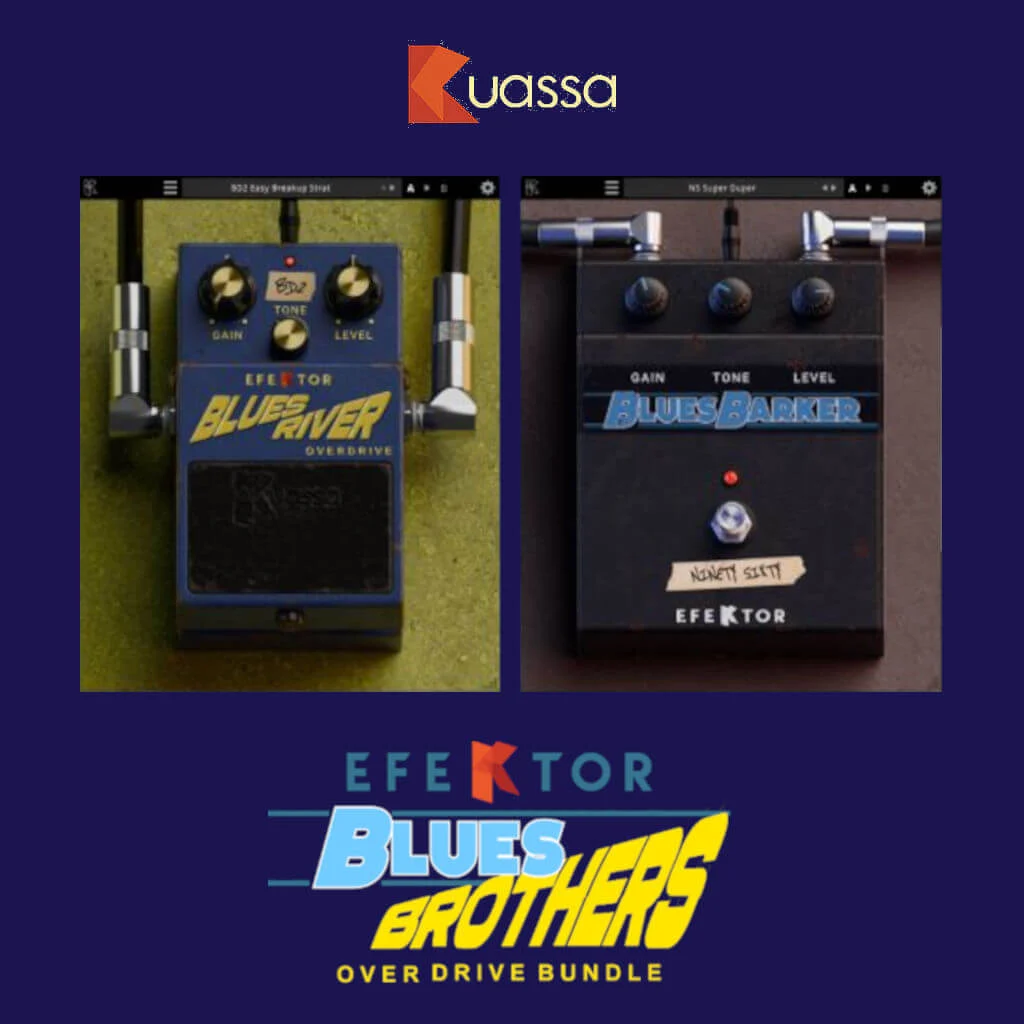 Kuassa Efektor Blues Brother Bundle 效果器Plugin套組 (序號下載版)