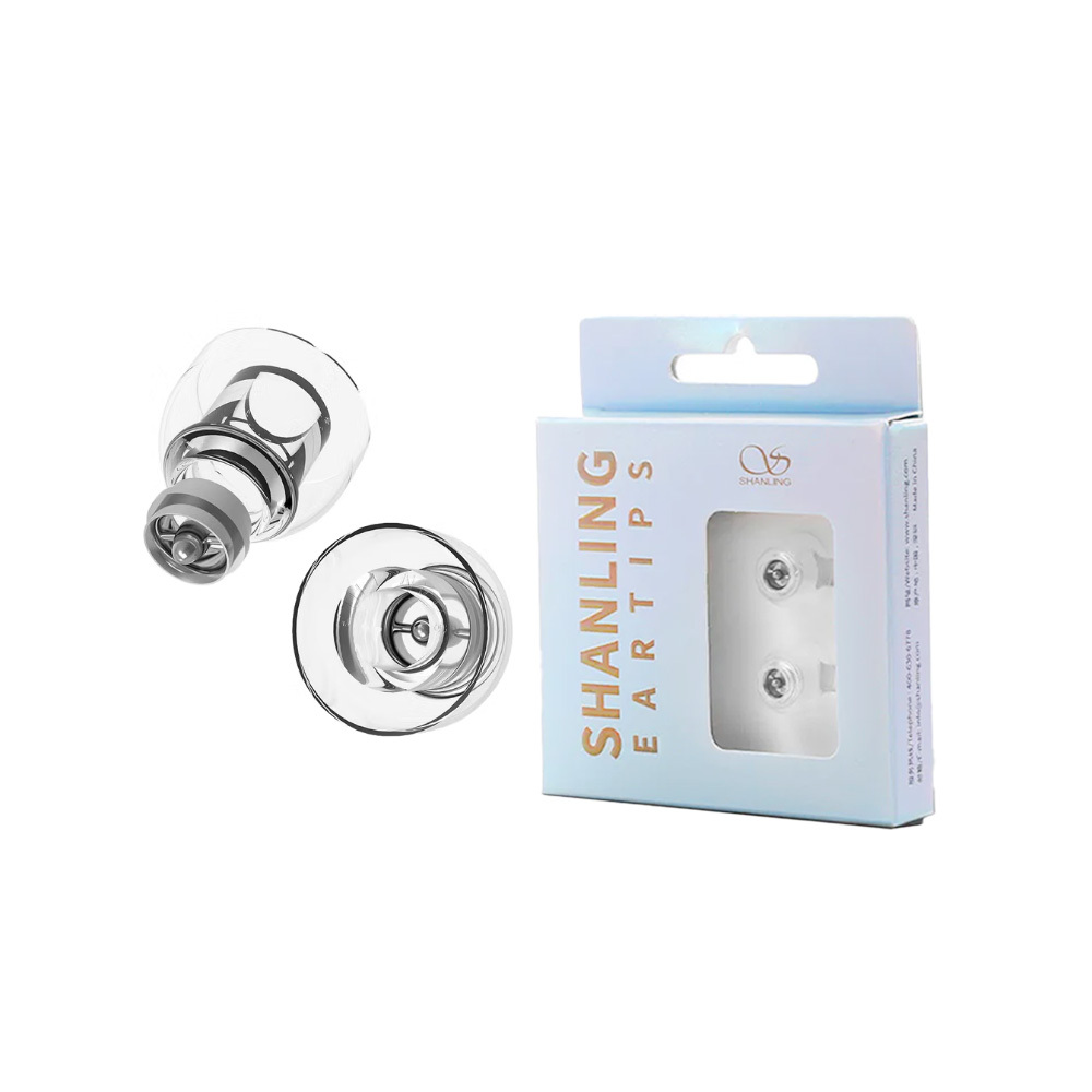 Shanling 山靈 SE100 金屬相位錐導管 矽膠耳塞