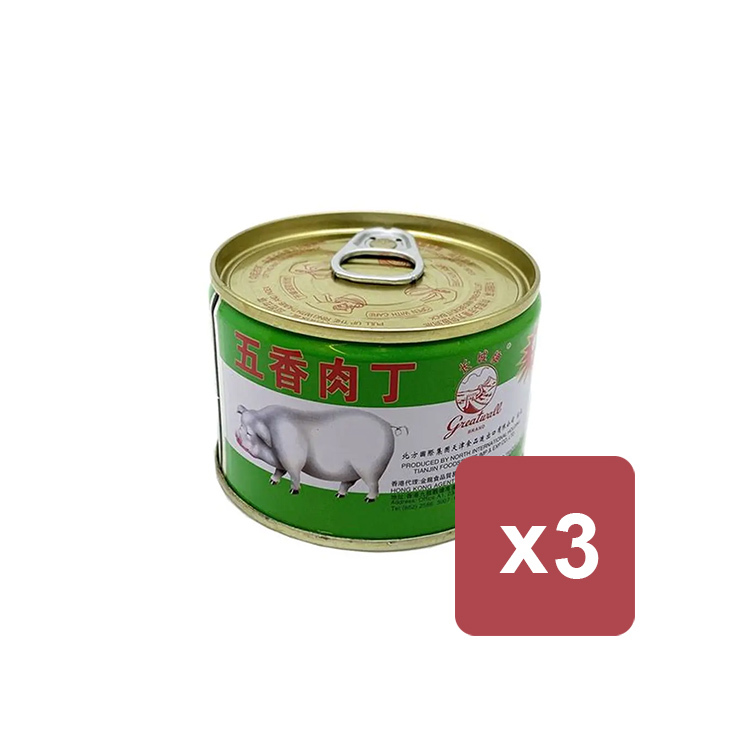 長城牌火腿豬肉 - 142G x 3罐