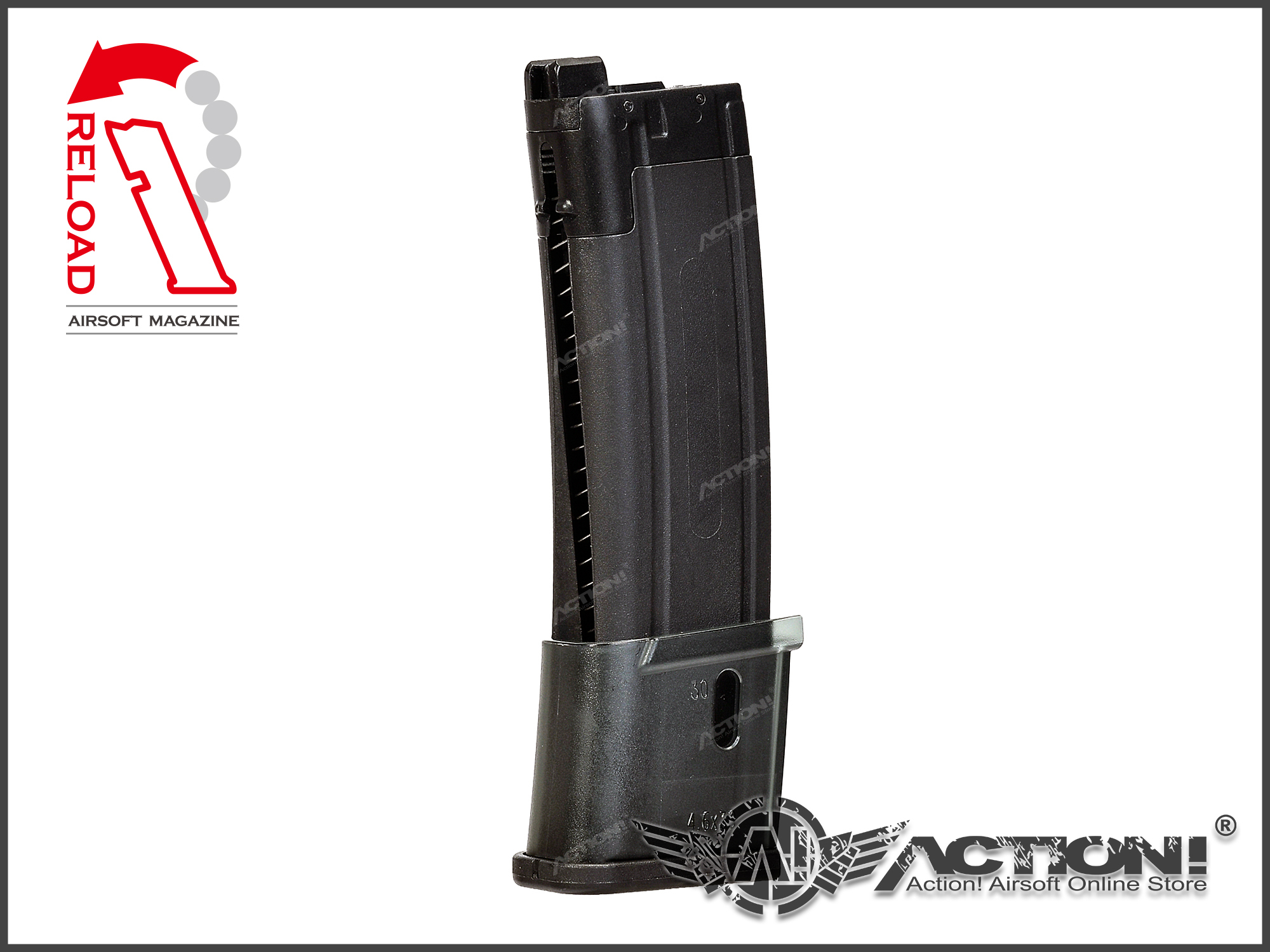 RELOAD - MP7 30發 輕量化 Co2 短彈匣 (VFC/Umarex MP7 GBB 系列專用)