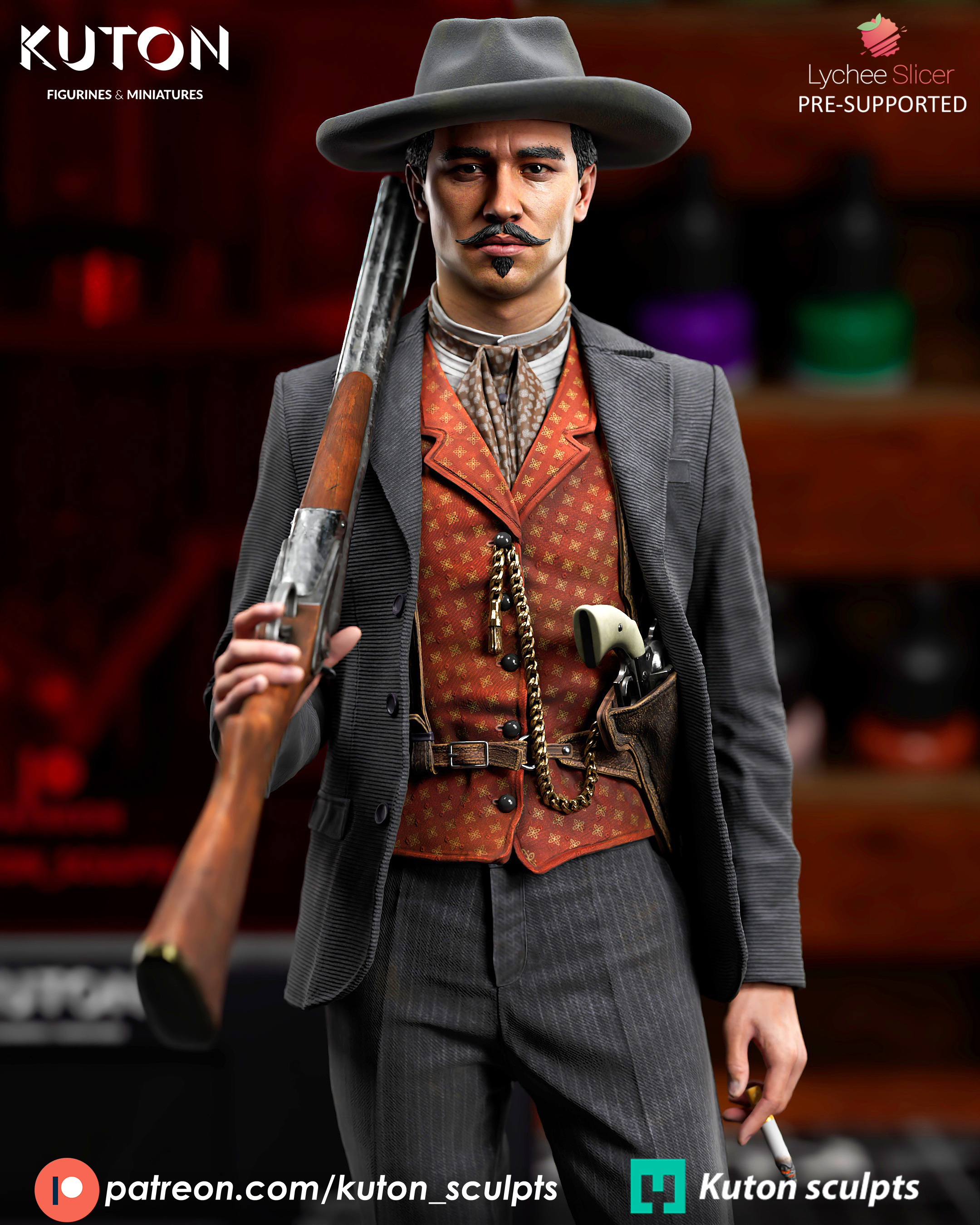 Doc Holliday (1/24 / bust)