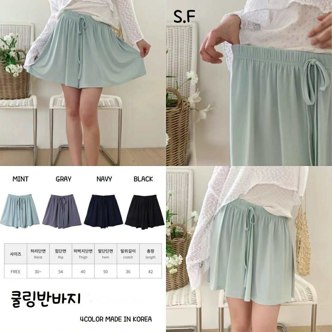 [ 韓國直送 ] SF131 SOFT SHORT PANTS