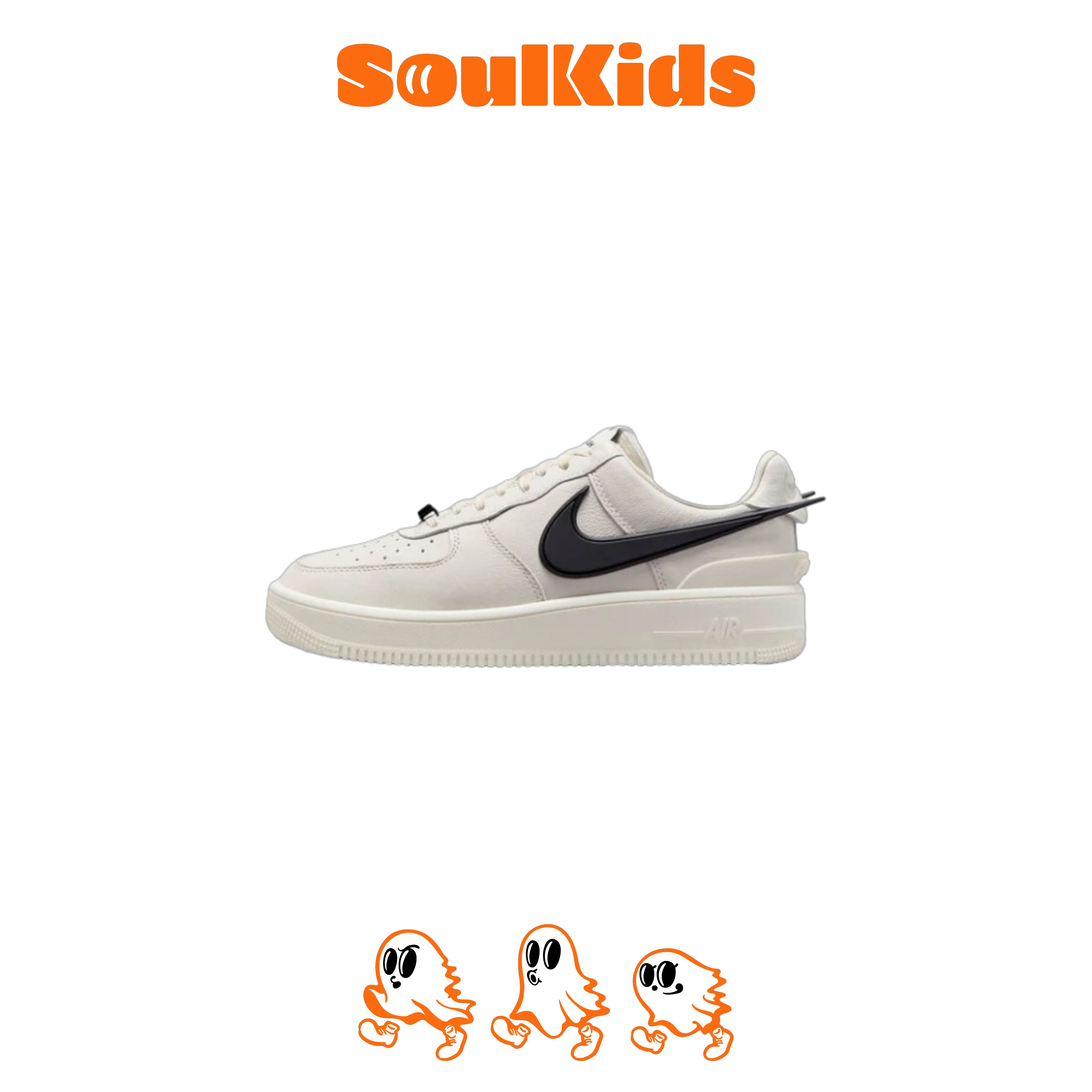Nike x AMBUSH Air Force 1 Low DV3464-002 Phantom・暴走族美學