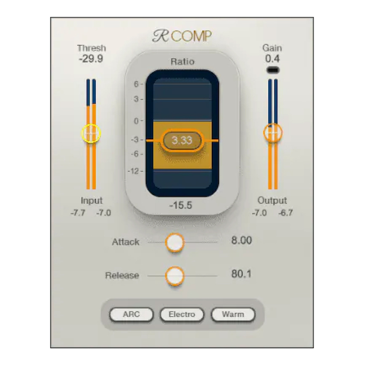 Waves Renaissance Compressor 壓縮器效果器 Plugins (序號下載版)
